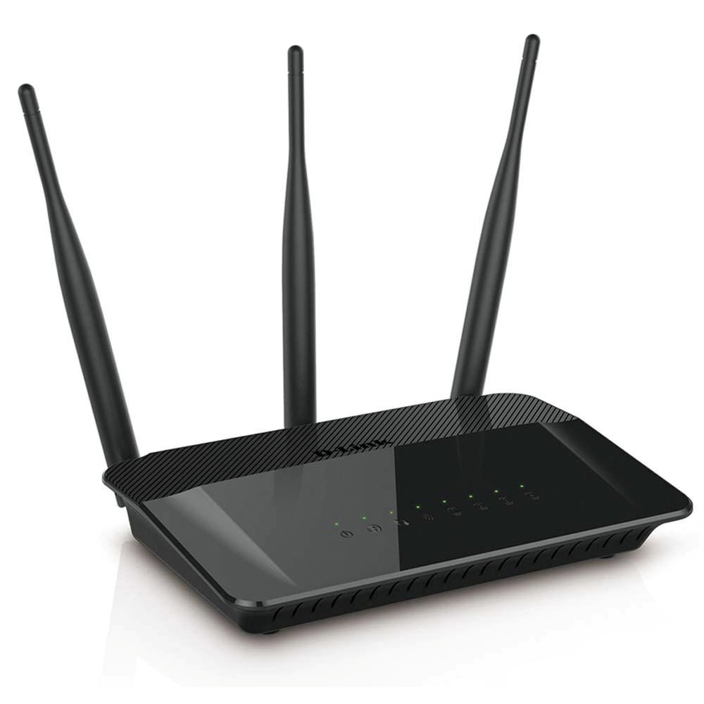 ROTEADOR D-LINK DIR-809 AC 750MBPS DUAL BAND COM 3 ANTENAS - Premium ...