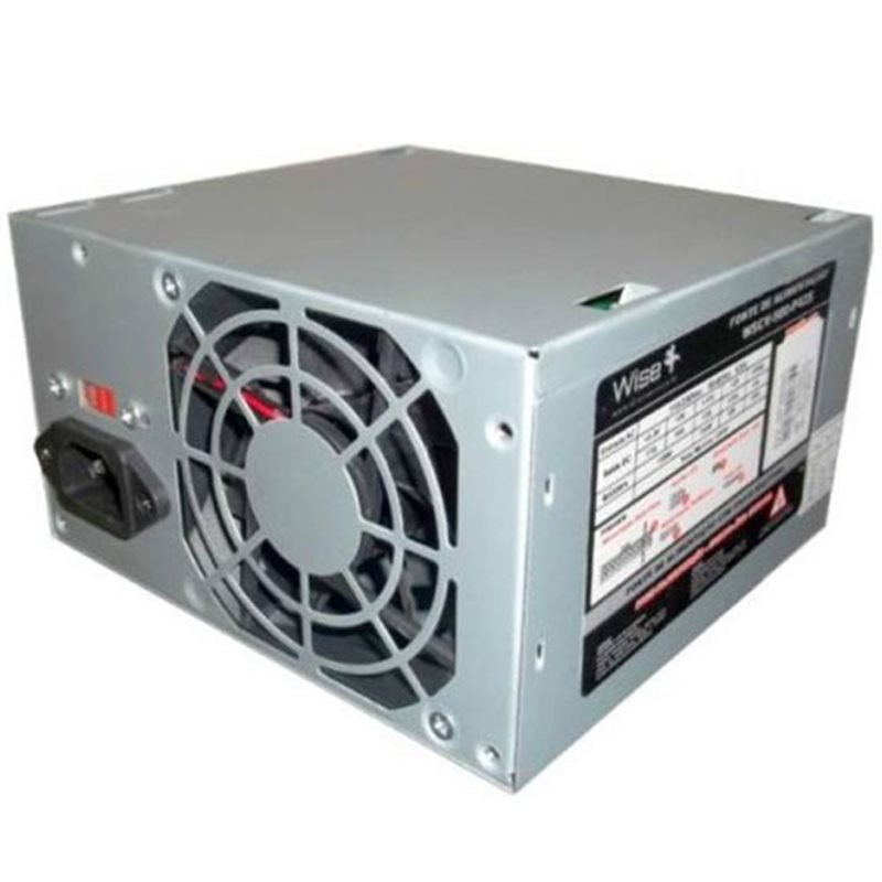 FONTE WISECASE 220W ATX COM CASE METALICO FT401 - Premium Informática
