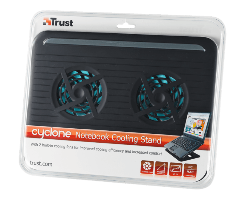 BASE TRUST PARA NOTEBOOK CYCLONE COOLING STAND - Premium Computadores