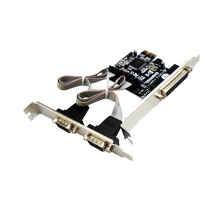 Placa Multiserial Flexport PCI Express com 2 portas Seriais + 1 Paralela - Premium Informática
