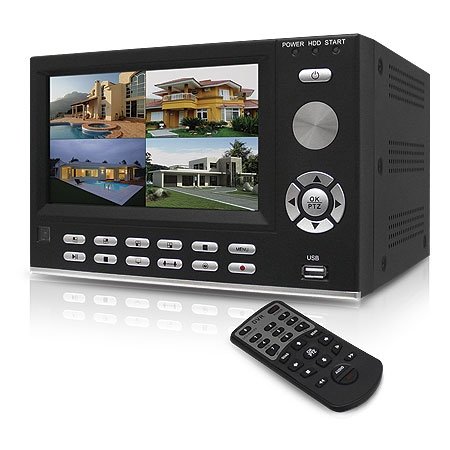Kit DVR Stand Alone VTV 4 Canais Monitor LCD 7" Vt-d7204mu - Premium ...