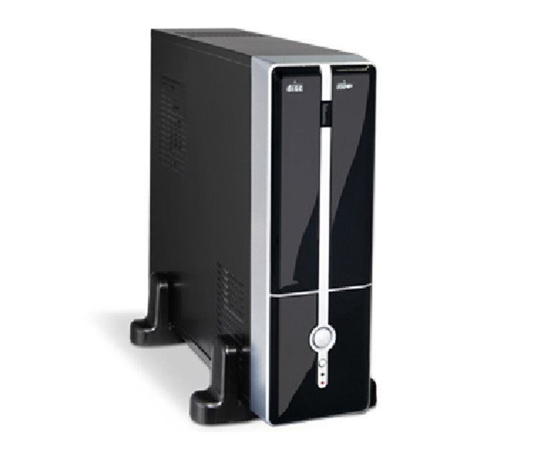 Gabinete Micro ATX GM9G8A 1 Baia Fonte 250W Preto/Prata - KMEX ...