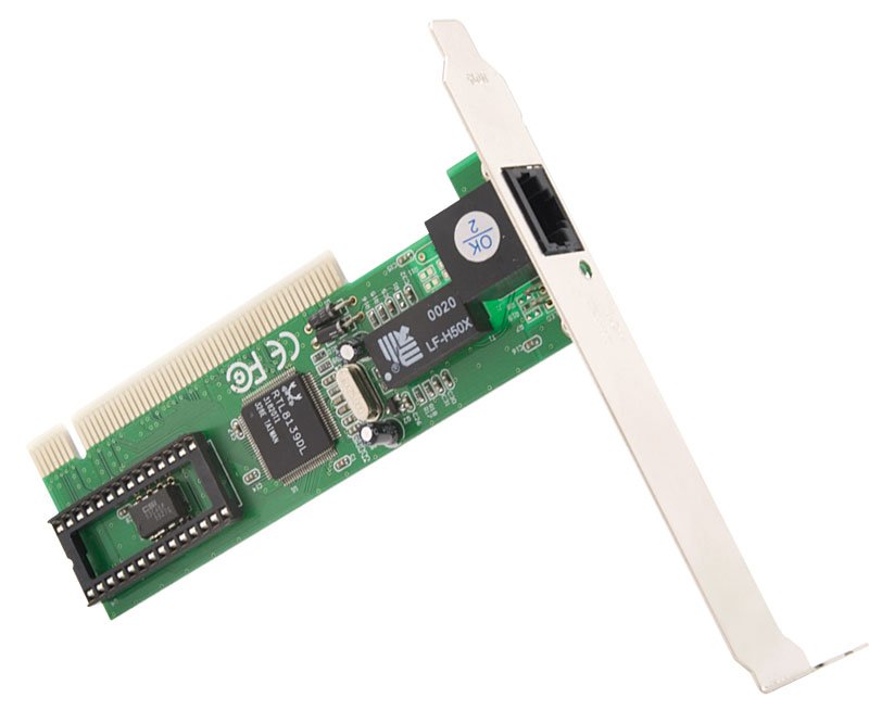 Placa de Rede PCI 10/100Mbps Fast Ethernet PN-8139DL - Pacific Network ...