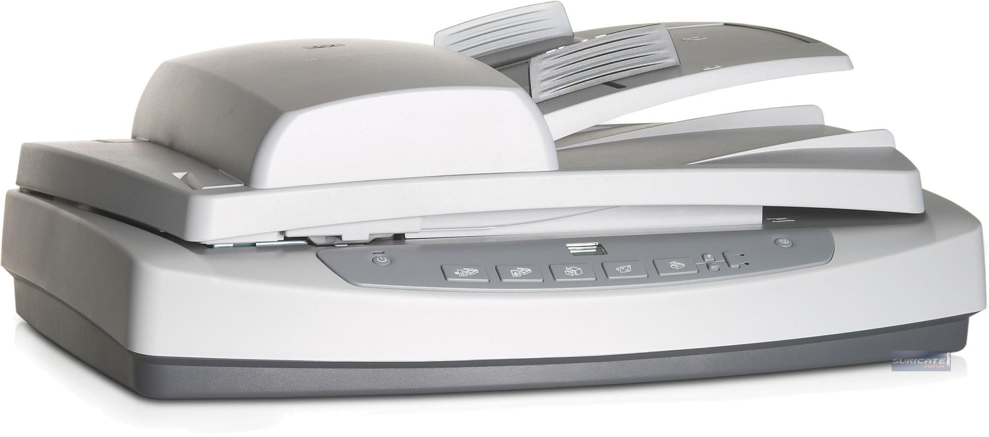 Scanner de Mesa 2400x2400dpi Alimentador Automático Bivolt Scanjet 5590 ...