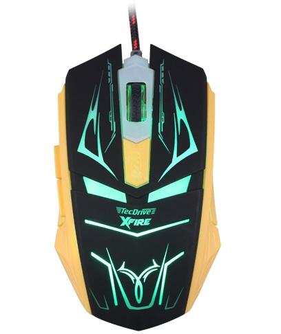 MOUSE GAMER NEITH 3200 DPI 7 BOTÕES VERDE - XFIRE - Premium Computadores