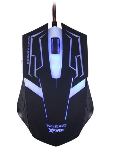 MOUSE GAMER SKANDA 3200 DPI AZUL - XFIRE - Premium Computadores