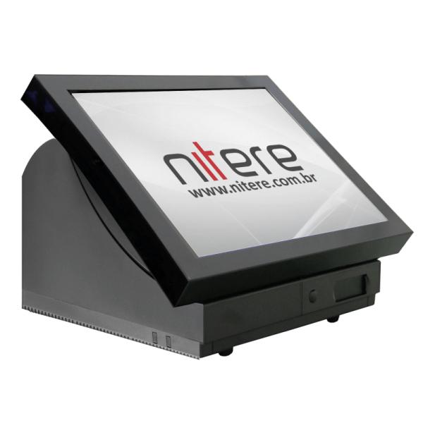 MONITOR 15" ISM-1520 DESKTOP TOUCH SCREEN C/ DISPLAY CLIENTE - NITERE - Premium Informática