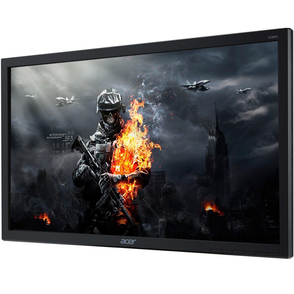 Monitor Acer V246HL LED 24" Widescreen, Full HD, HDMI/VGA/DVI - Premium ...