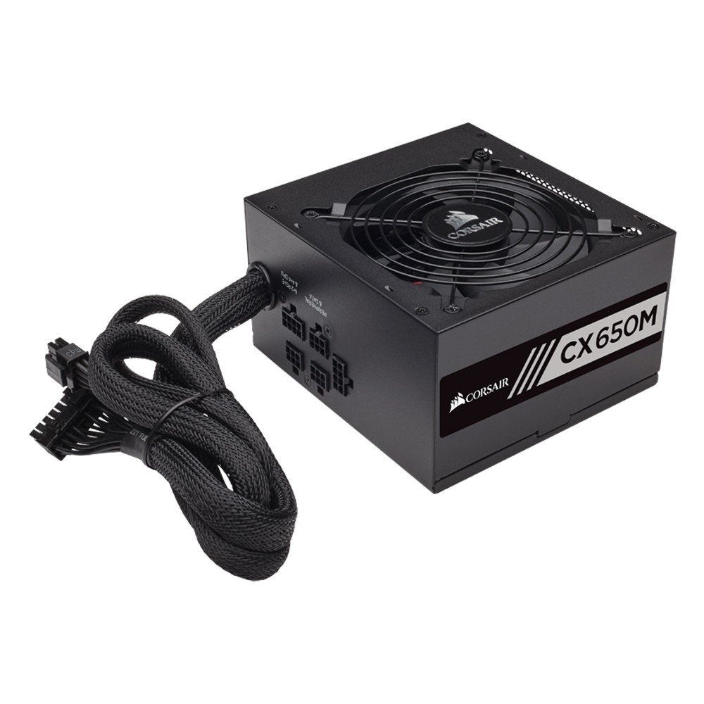 Fonte Corsair 650W 80 Plus Bronze Semi Modular CX650M - CP-9020103-WW ...