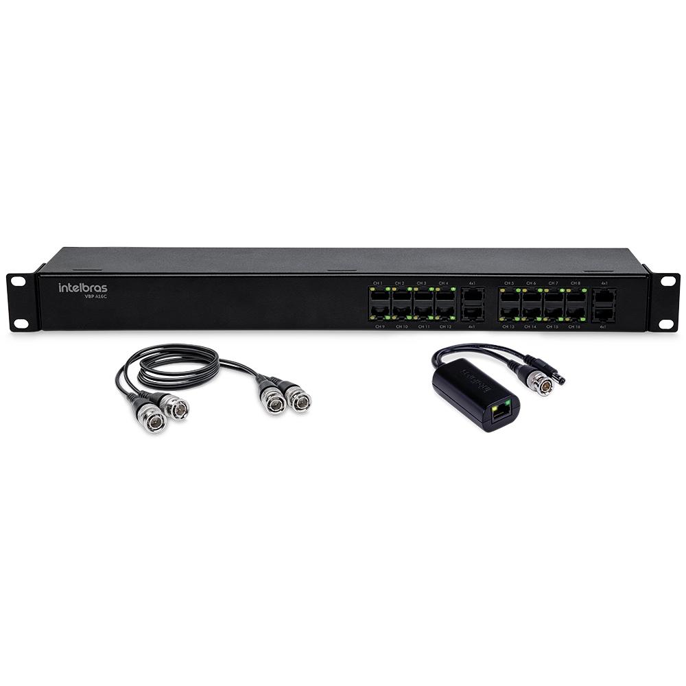 Power Balun Intelbras 16 canais - VBP A16C - Premium Informática