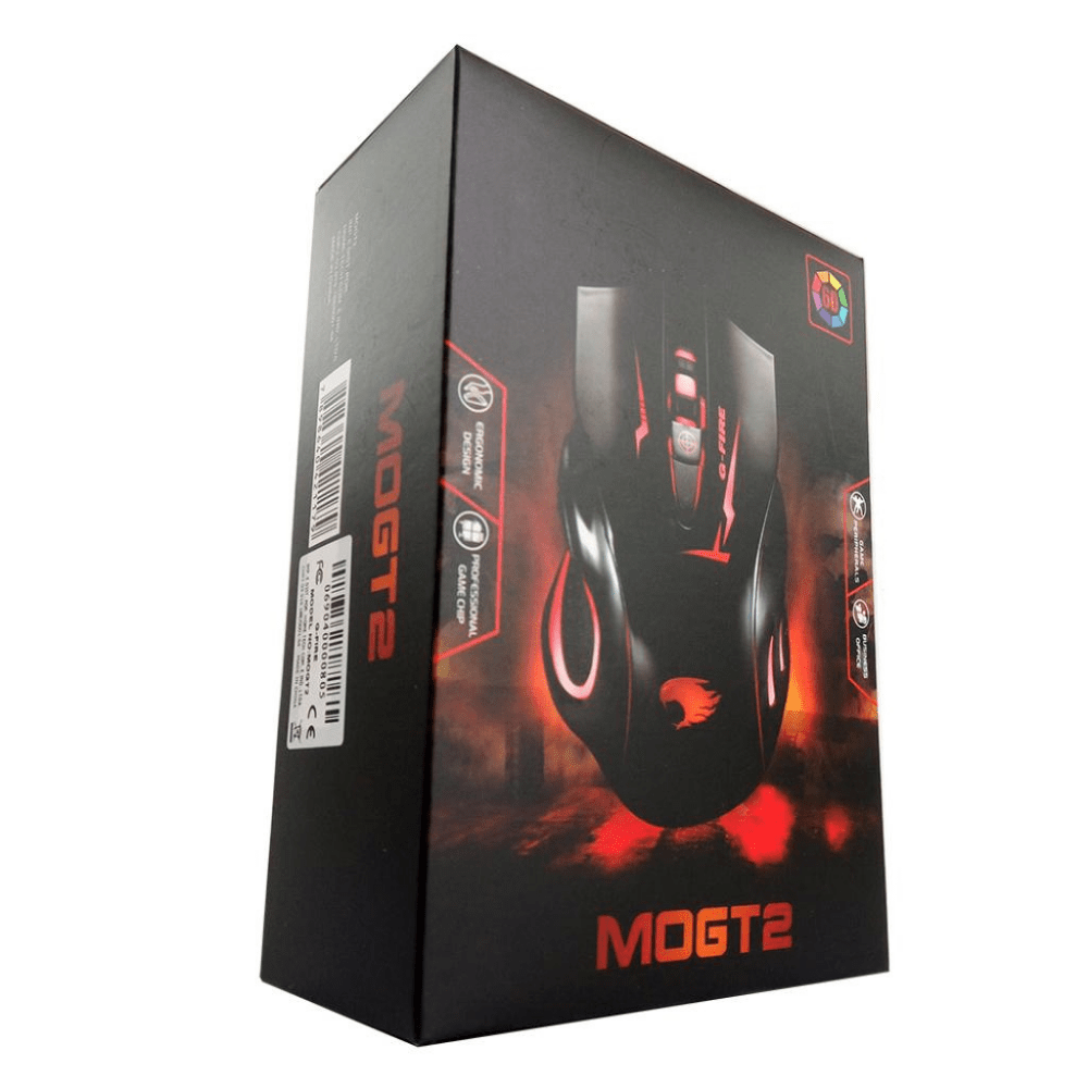 Mouse Gamer G-Fire MOGT2 6D Led 7 Cores - Premium Informática