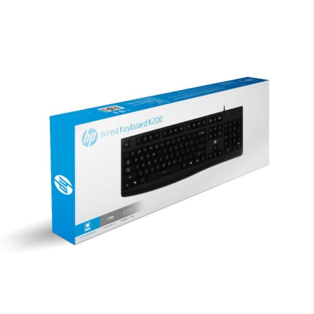 Teclado HP K200 USB Preto 3CY44PA - Premium Informática