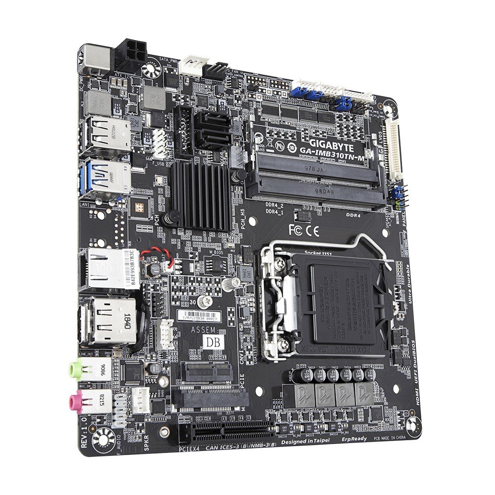 Placa Mãe Gigabyte IMB310TN-M Mini ITX - Premium Informática