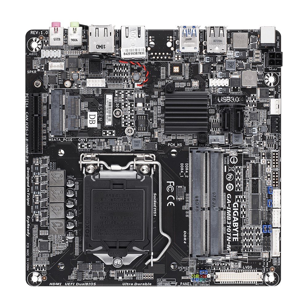 Placa Mãe Gigabyte IMB310TN-M Mini ITX - Premium Informática