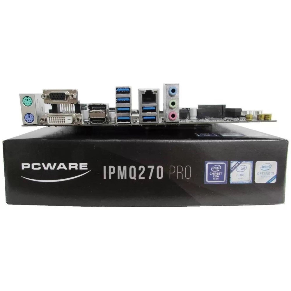 Placa Mãe PCWare IPMQ270 PRO, Chipset Intel Q270, LGA 1151 - Premium ...