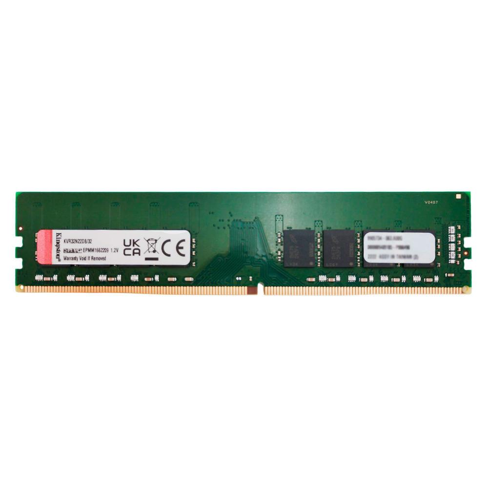 Memória 32GB Kingston, DDR4, 3200Mhz, CL22 - KVR32N22D8/32 - Premium ...