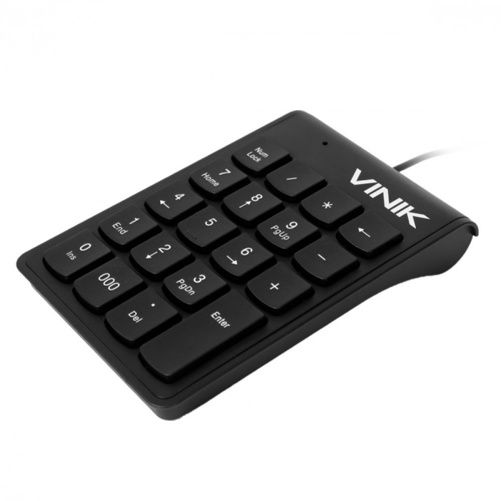Teclado Numerico Vinik USB Dynamic 20 Teclas Cabo de 1.8M Preto - DT91 ...