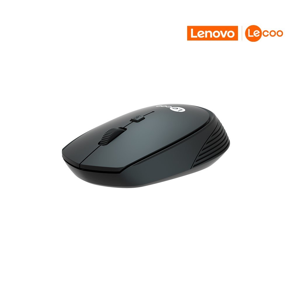 Mouse Sem Fio Lenovo Lecoo Preto - WS202 - Premium Informática