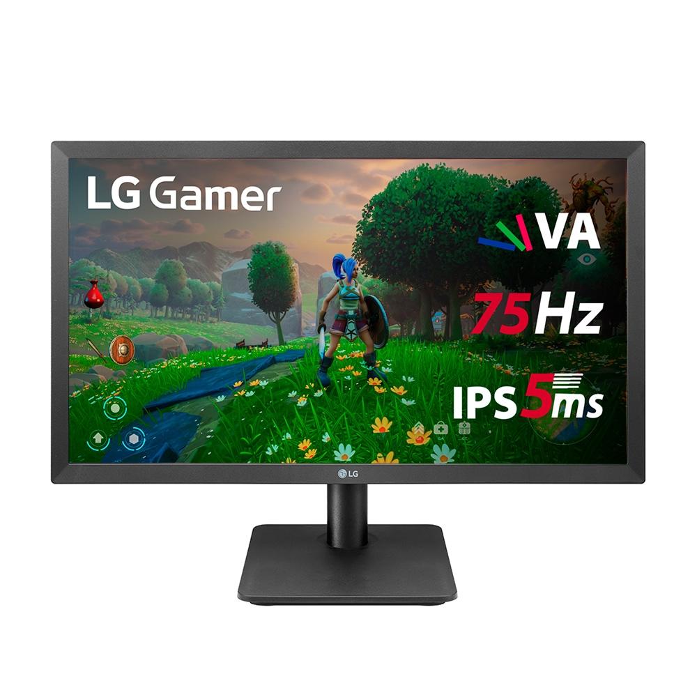 Monitor Gamer LG 21.5" LED Full HD, 75Hz, 5ms, HDMI, FreeSync - 22MP410-B - Premium Informática