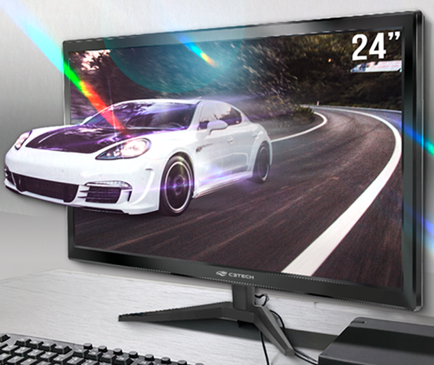 Monitor LED 24 Polegadas MR-240 C3Tech - Premium Informática