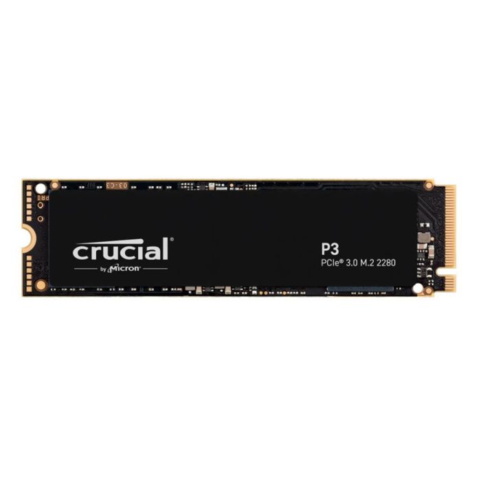 SSD Crucial P3 1TB NVMe PCIe M.2 2280 - CT1000P3SSD8 - Premium Computadores